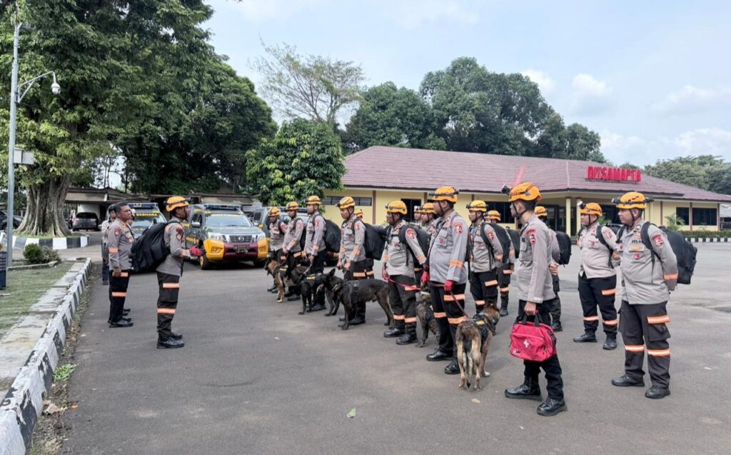 Den K9 SAR Ditpolsatwa Korsabhara Baharkam Polri Siap Perkuat ...